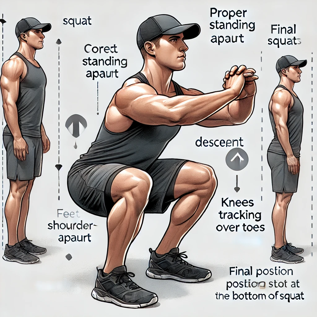 Tips And Techniques For Simple Squat Exercise Mind Body Soul